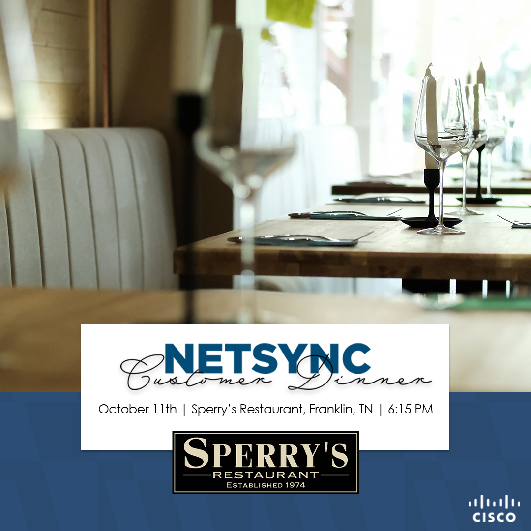 Steak-Out With Netsync + Cisco | Netsync