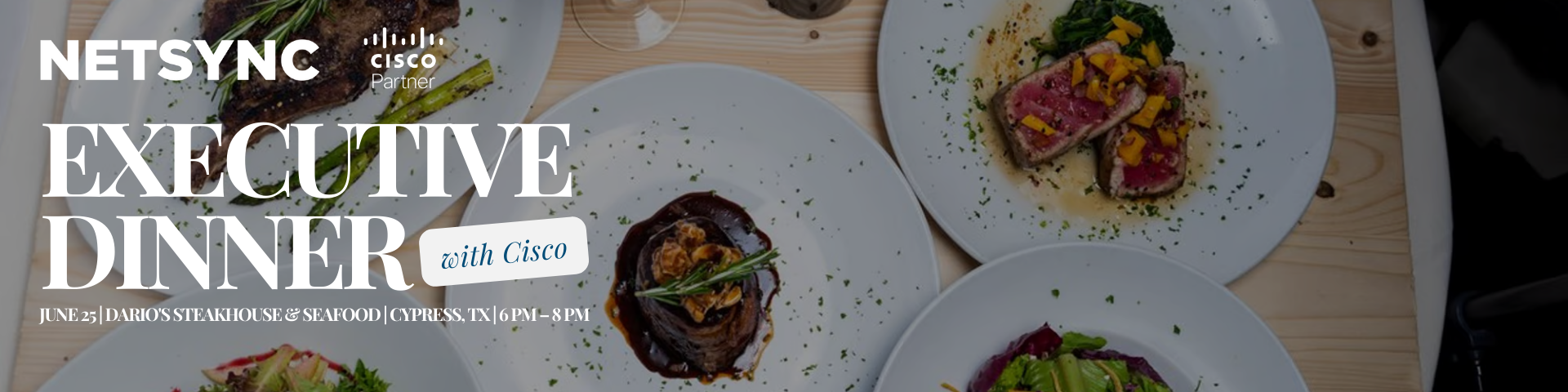 Executive Dinner with Cisco | Netsync