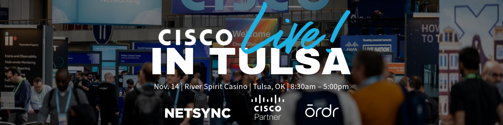 Cisco Live in Tulsa | Netsync