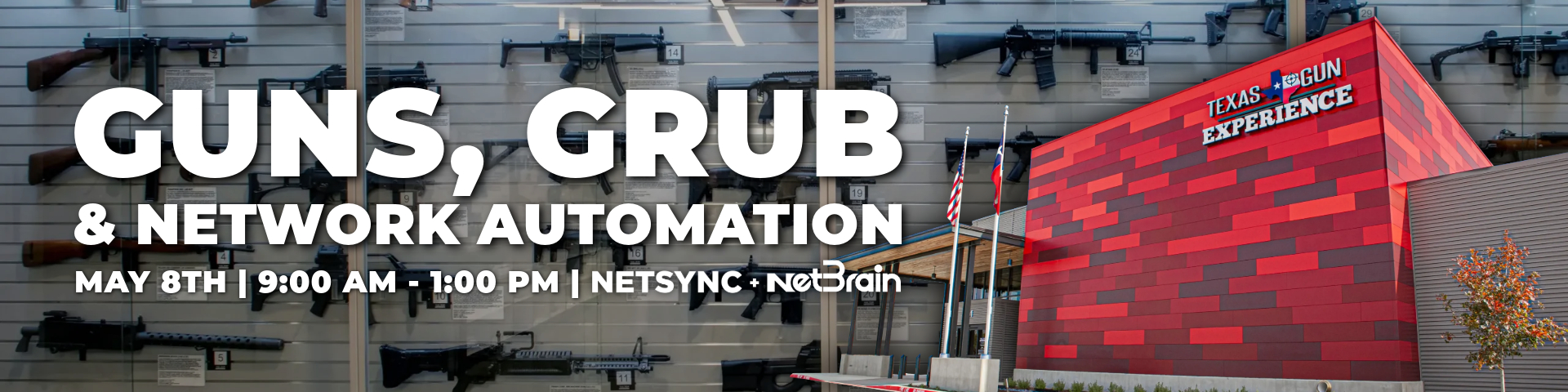 Guns, Grub & Network Automation | Netsync
