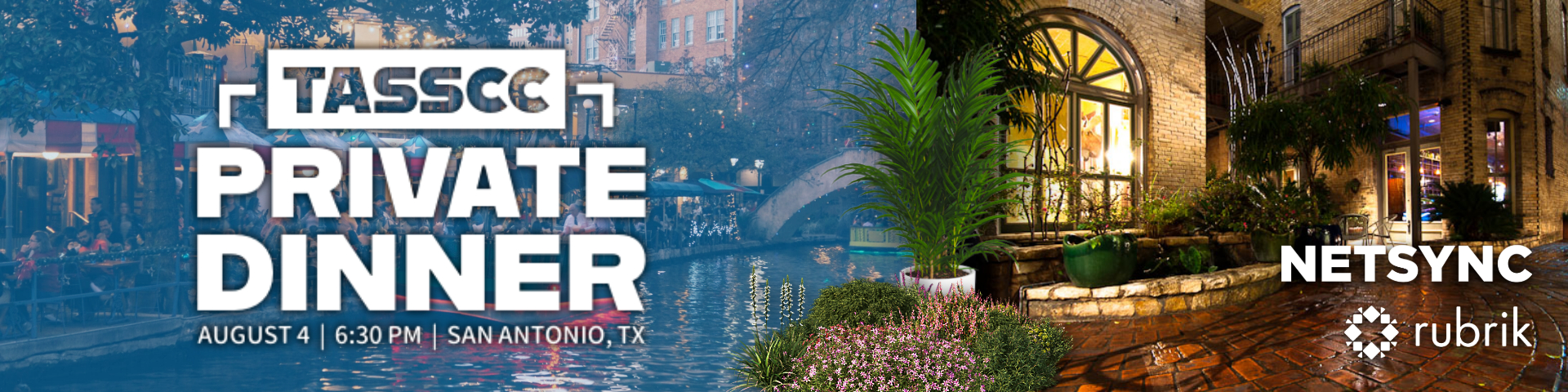 TASSCC Private Dinner with Netsync + Rubrik | Netsync